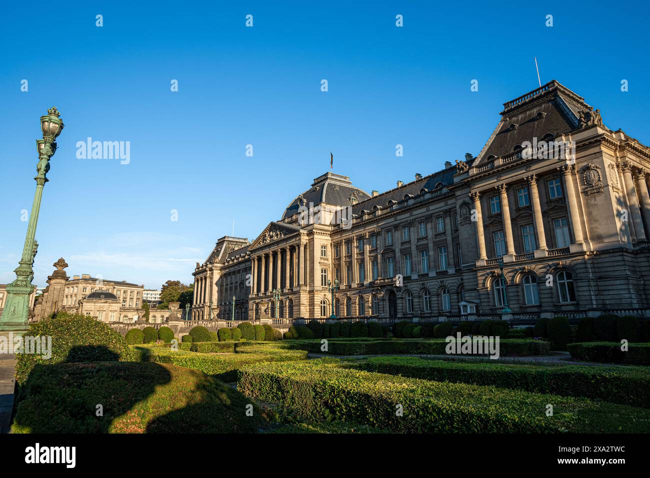 The Royal Palace of Brussels on a Summer Day - Belgium Stock Photo - Alamy