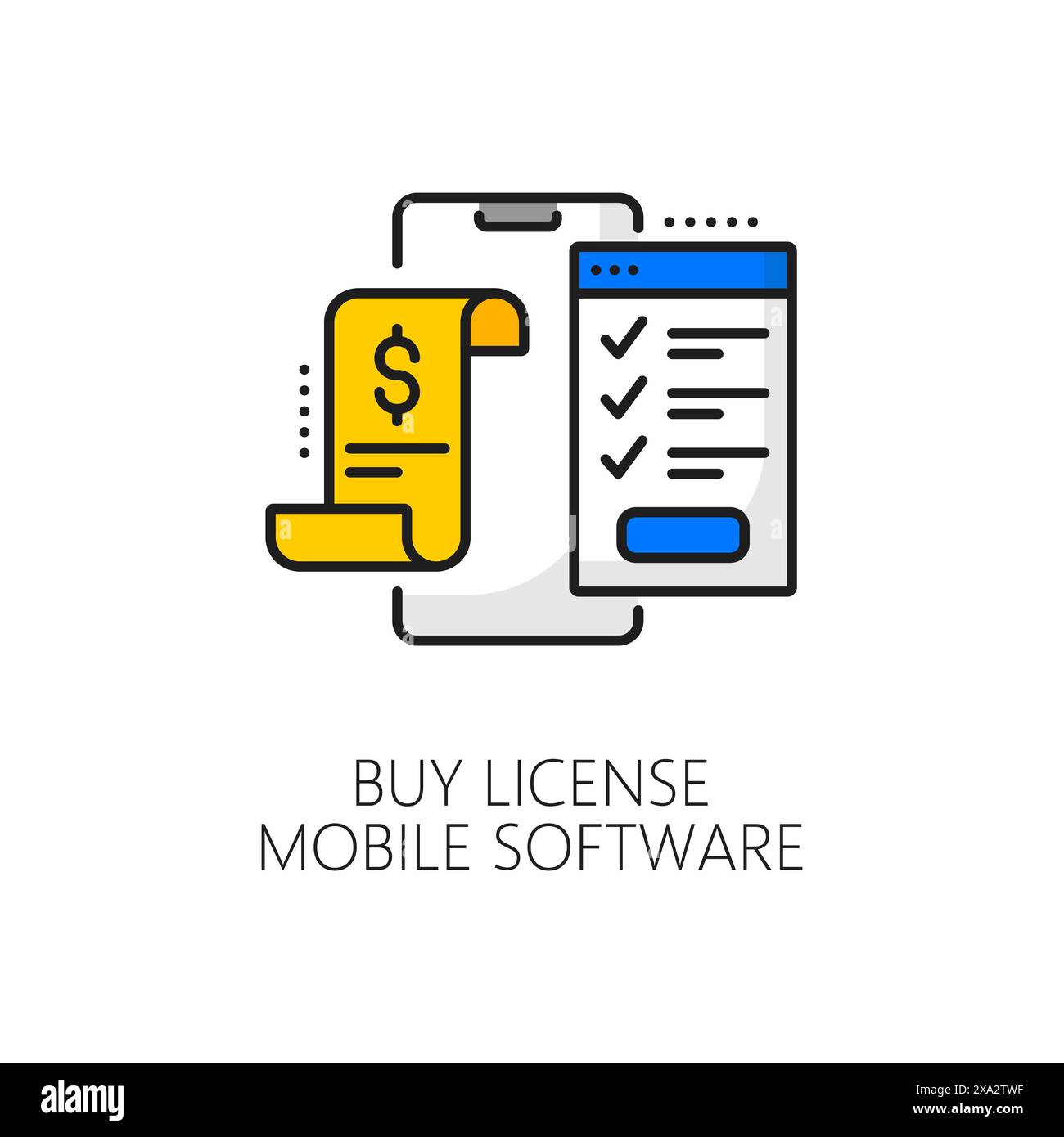 Driver license application Stock Vector Images - Alamy