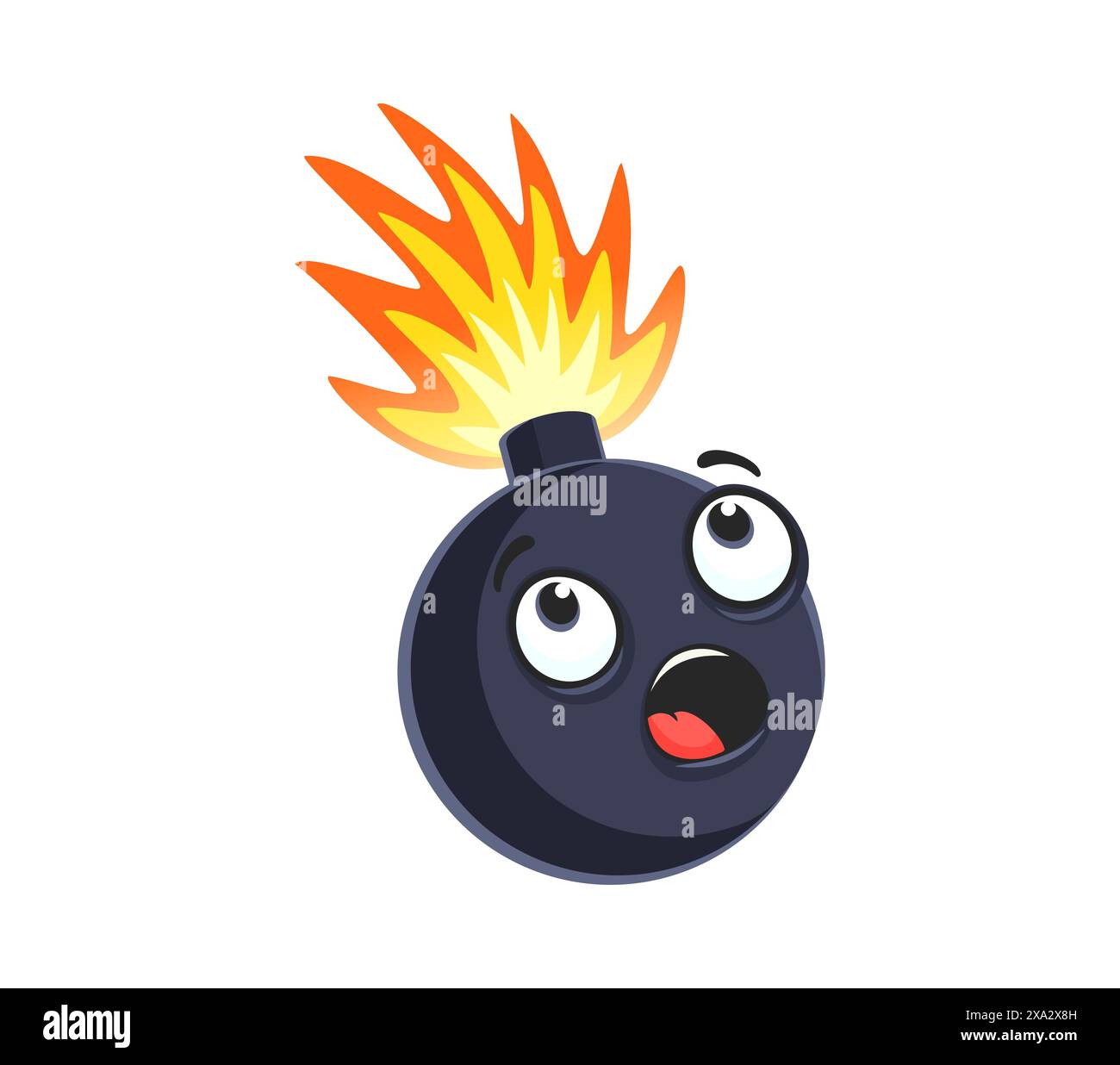 Weird fire cartoon Stock Vector Images - Alamy