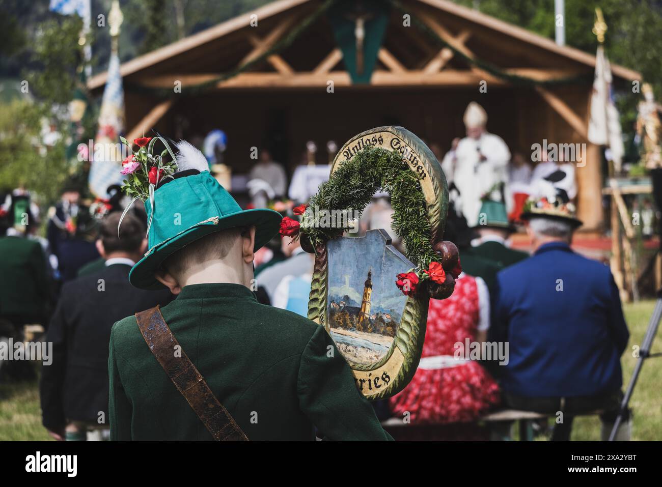 Patron saint's day, mountain marksmen, customs, traditional traditional ...