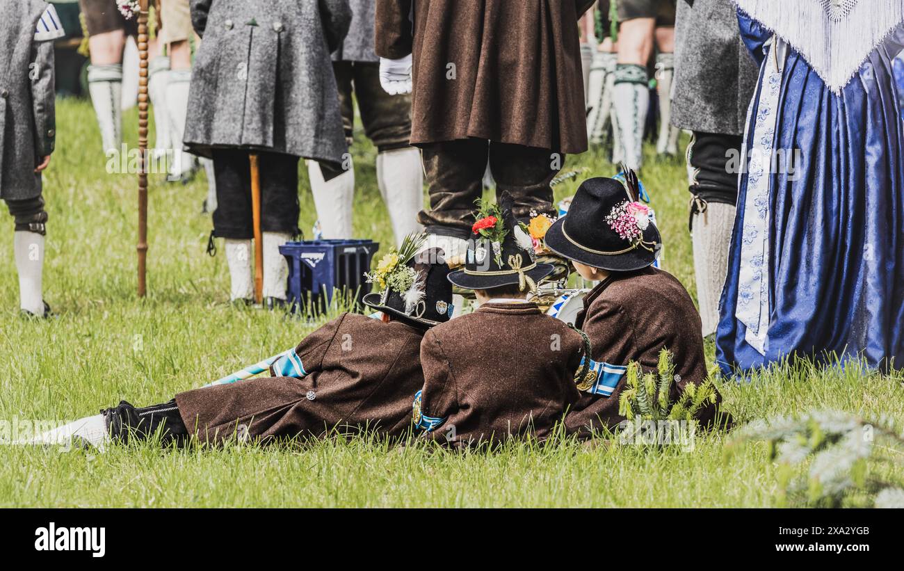 Patron saint's day, mountain marksmen, customs, traditional traditional ...