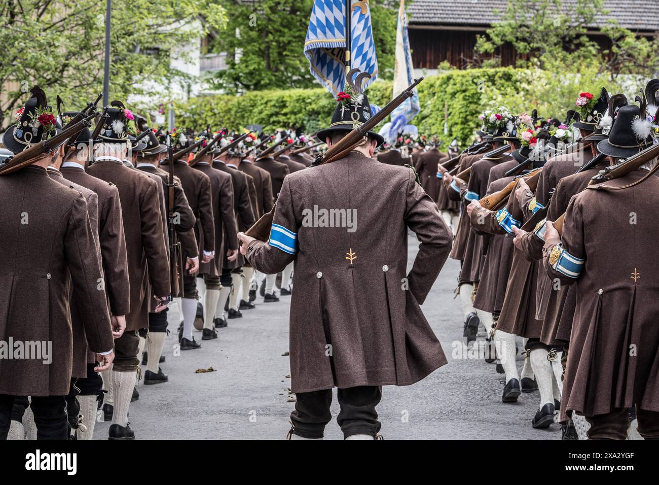 Patron saint's day, mountain marksmen, customs, traditional traditional ...