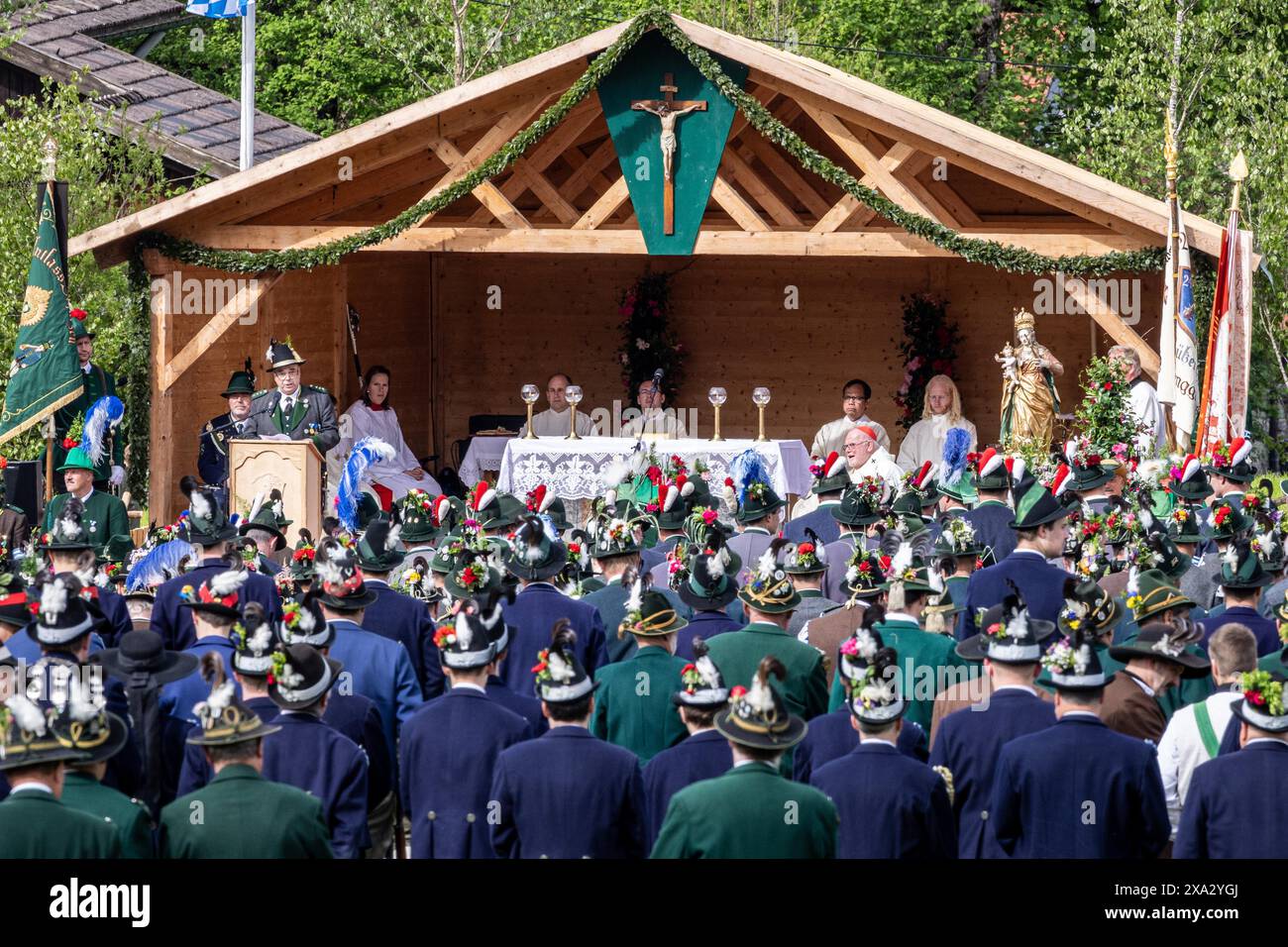 Patron saint's day, mountain marksmen, customs, traditional traditional ...