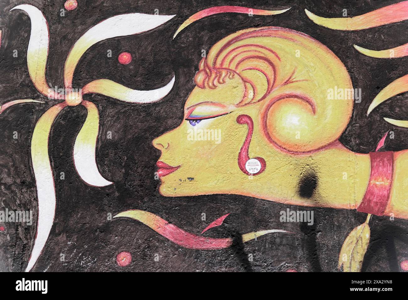 Fulvio Pinna, Wall painting, Mural, East Side Gallery, Graffiti on the ...