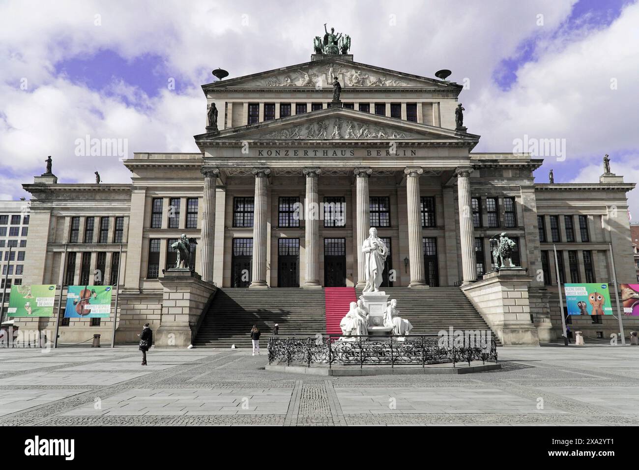The concert hall am Gendarmenmarkt in Berlin, Germany, Europe, Majestic ...