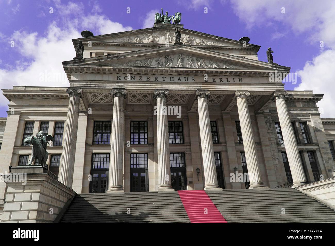 The concert hall am Gendarmenmarkt in Berlin, Germany, Europe, Large ...