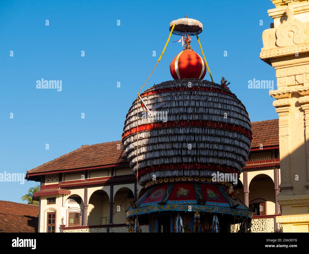 Udupi, INDIA - December 26, 2024 : Krishna temple rath yatra where ...