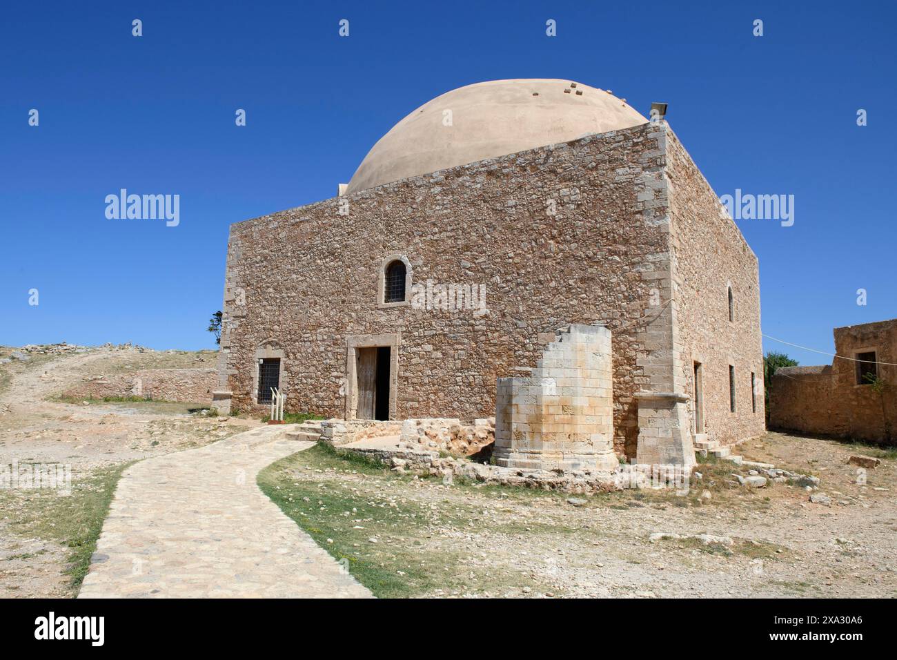 Dome of the former Sultan Ibrahim Mosque built in 1646 after the ...