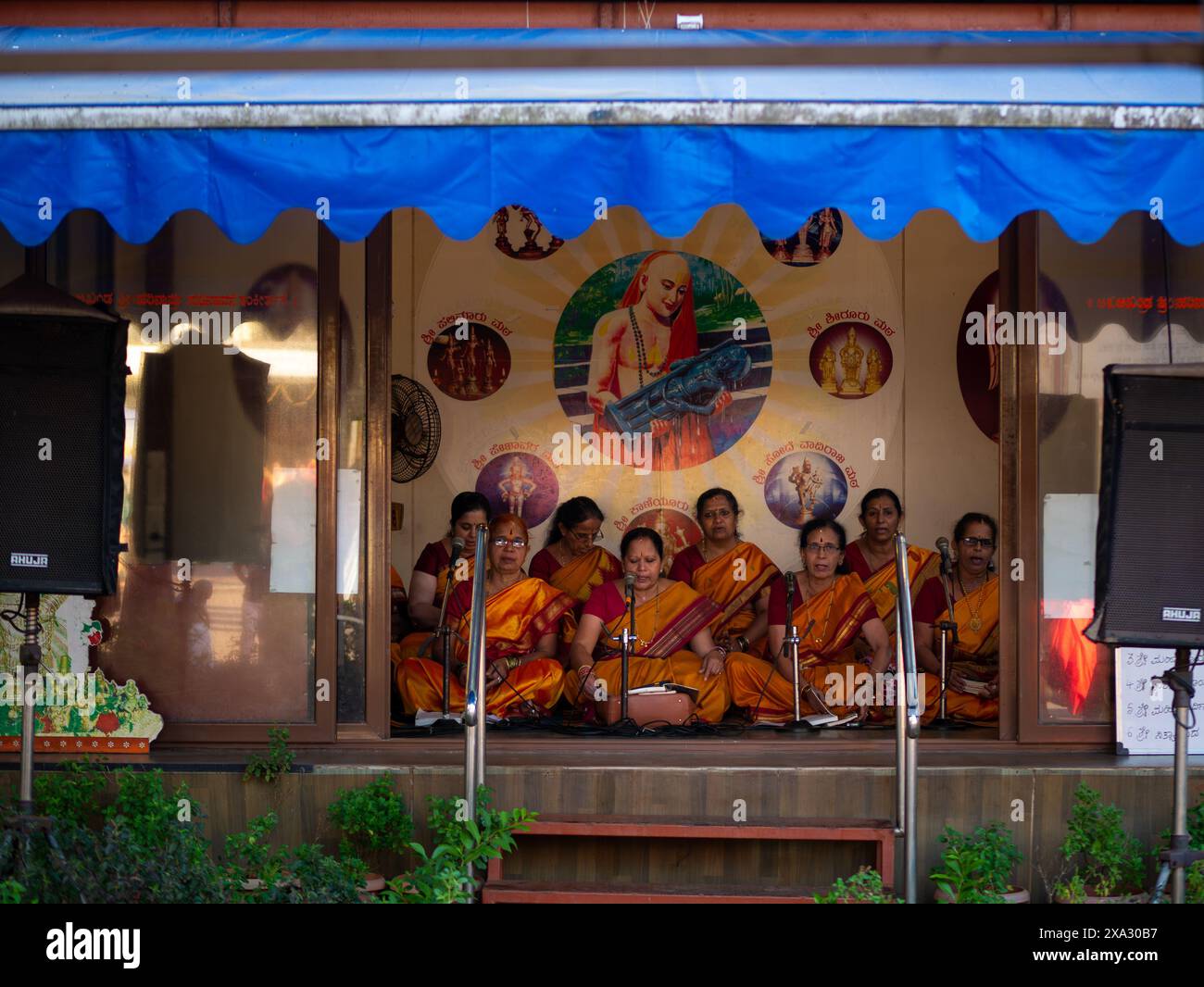 Udupi, INDIA - December 27, 2024 : Unidentified Indian women wearing ...
