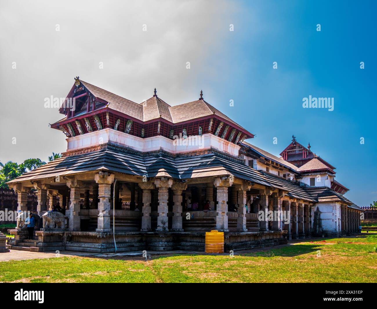 Mangalore, INDIA - December 25, 2024 : Thousand Pillars Jain Temple ...