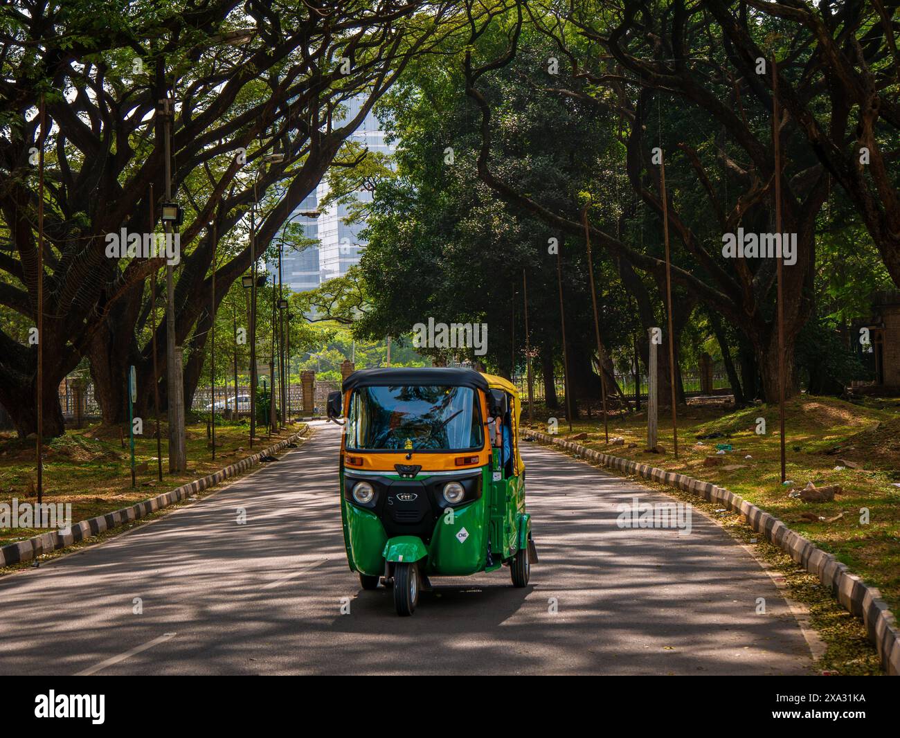 Bangalore, INDIA - December 12, 2024 : Tuk-tuk or auto rickshaw ...