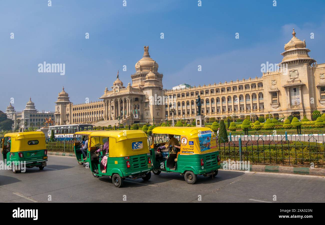 Bangalore, INDIA - December 12, 2024 : Auto Rickshaw, highly used ...