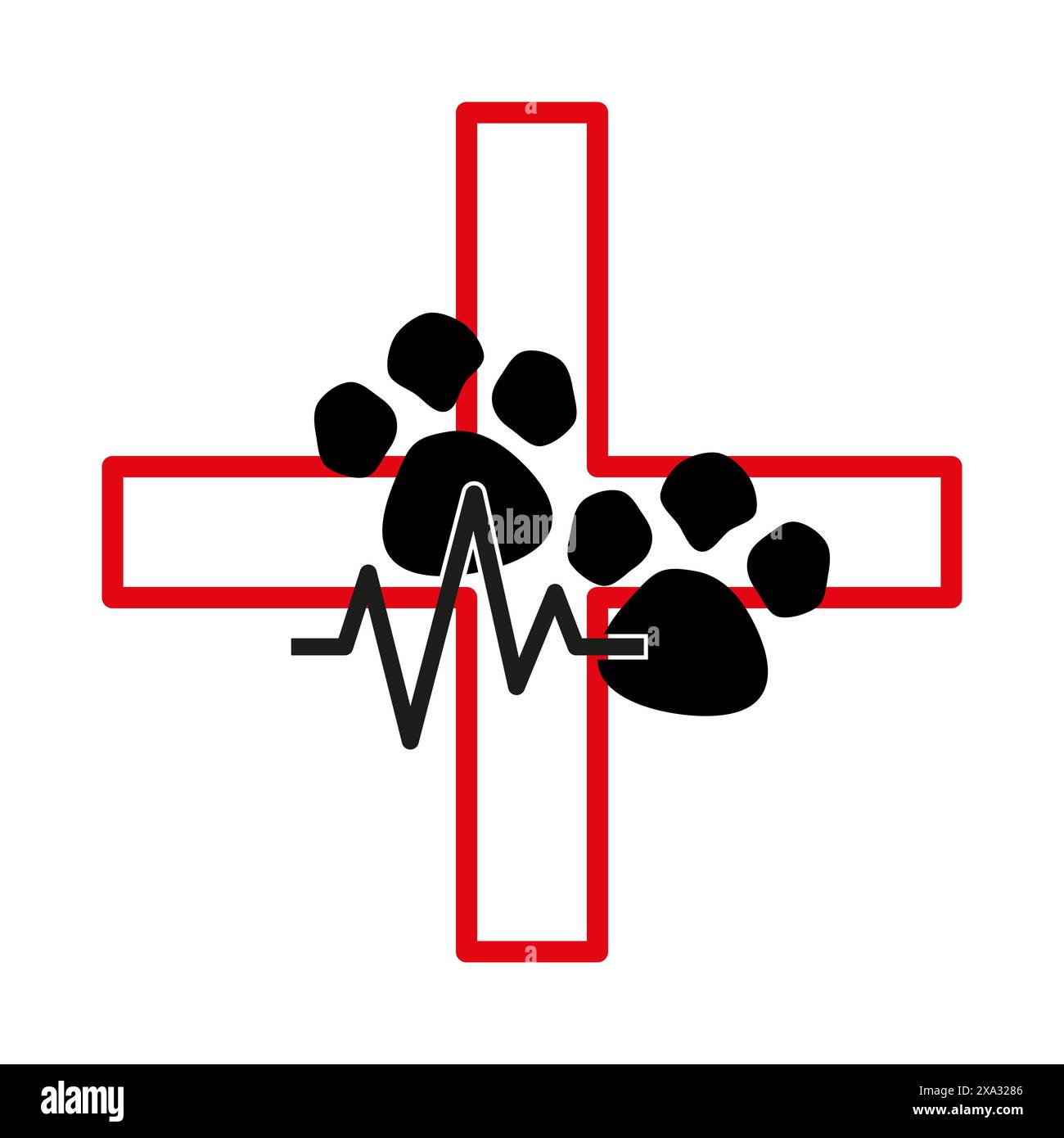 Animal care hospital Cut Out Stock Images & Pictures - Alamy