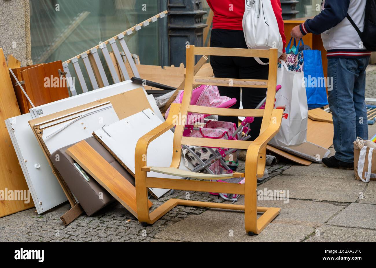 Bulky waste pile hi-res stock photography and images - Alamy