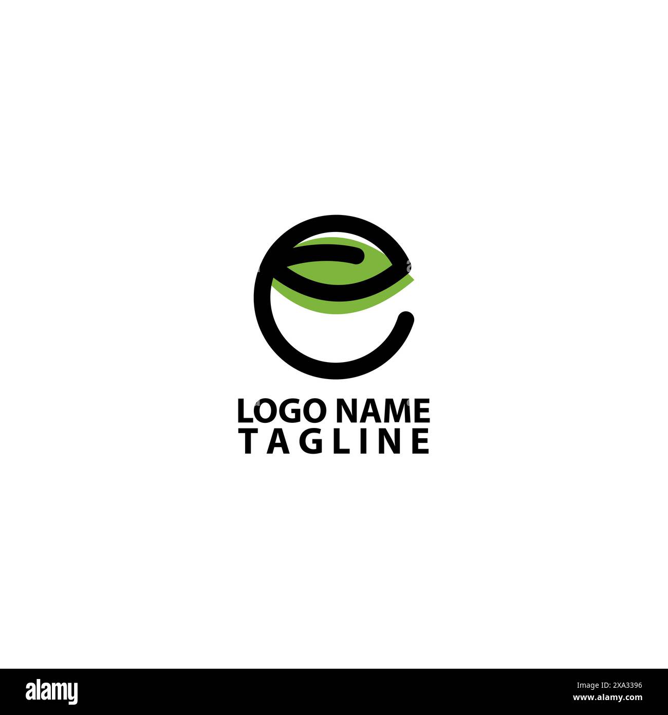 Initial e Cut Out Stock Images & Pictures - Alamy