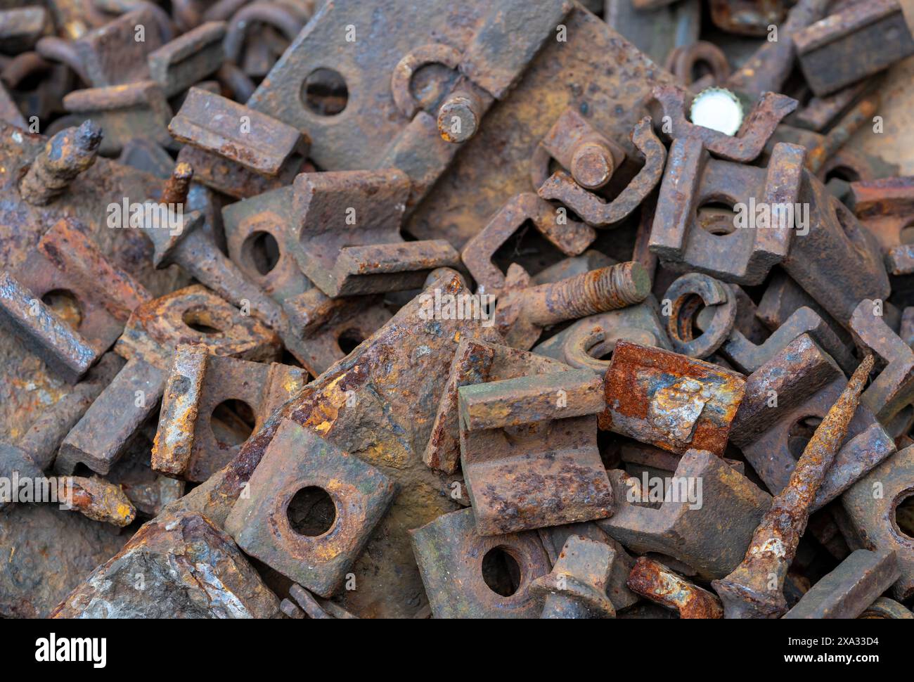 old rusty bolt texture background Stock Photo - Alamy