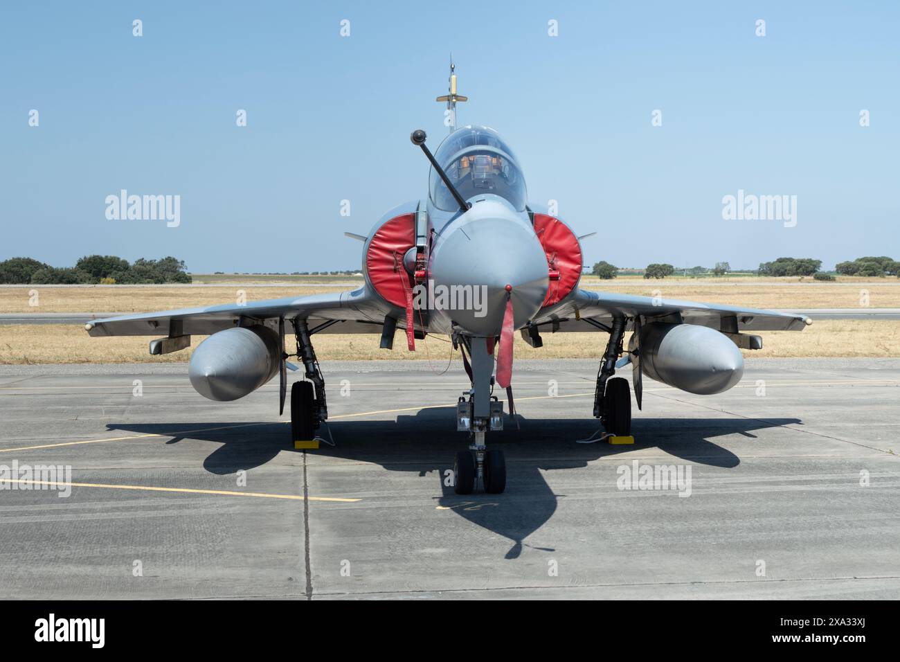 Mirage 2000 fighter jet on static display Stock Photo - Alamy