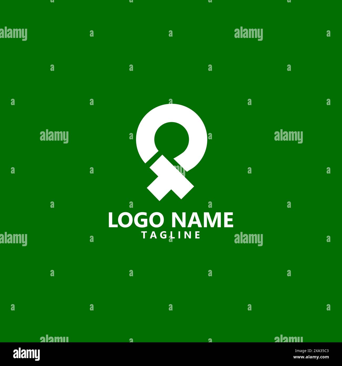 initial letter PT overlap vector logo design Stock Vector Image & Art ...