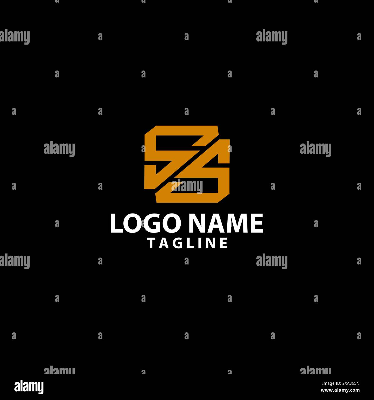 initial letter SS logo design vector Stock Vector Image & Art - Alamy