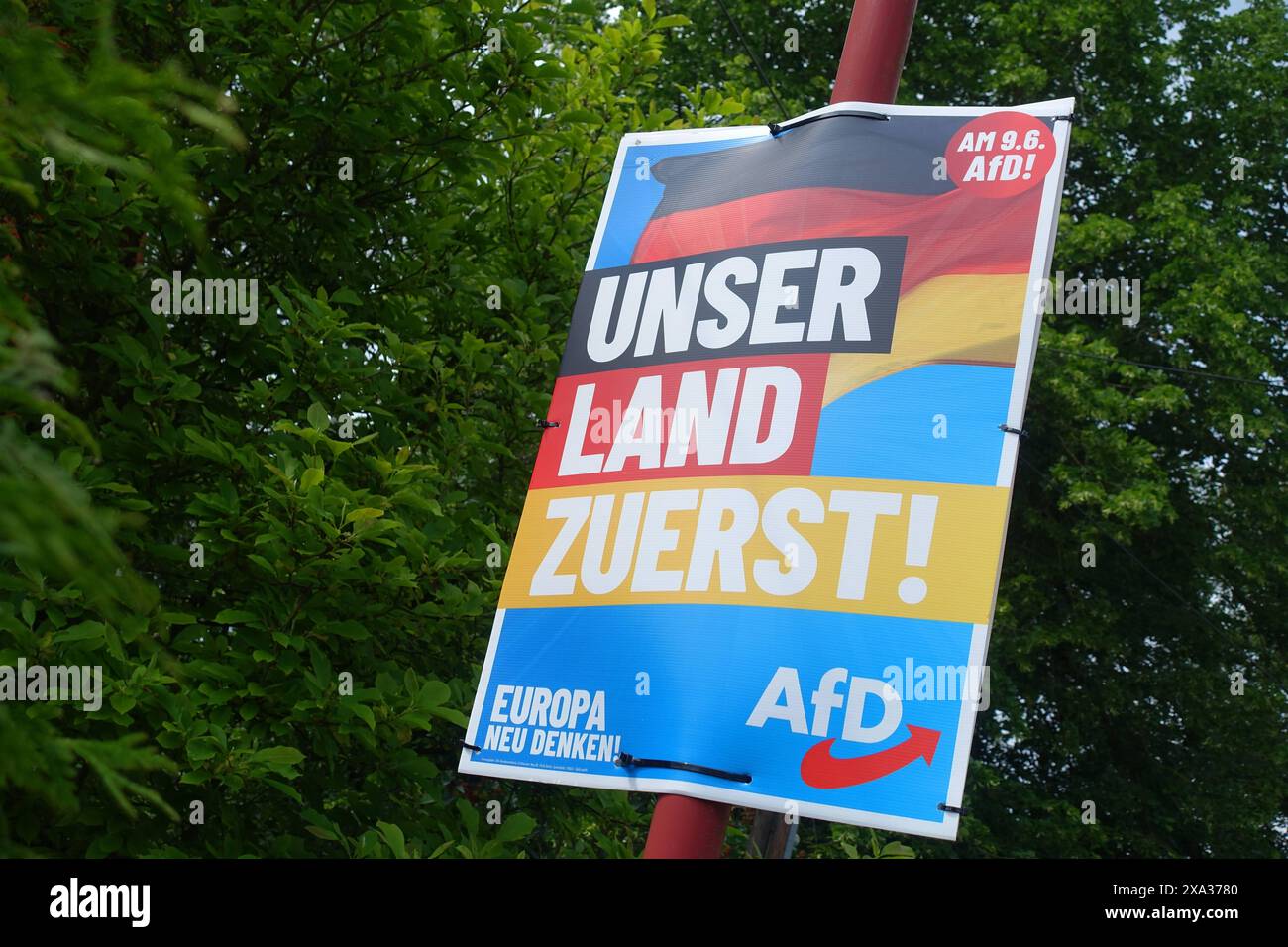 AfD-Wahlplakat - Wahl zum Europäischen Parlament - Die Wahl zum ...
