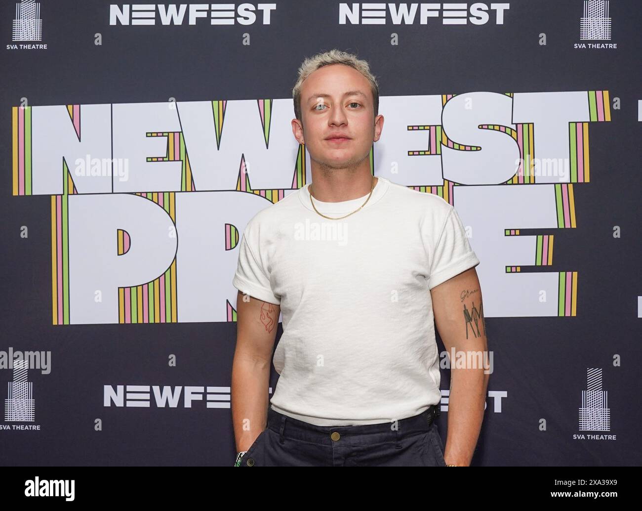 Ash Hoyle is attending Newfest Red Carpet for Max's ''Am I Ok?'' at the ...