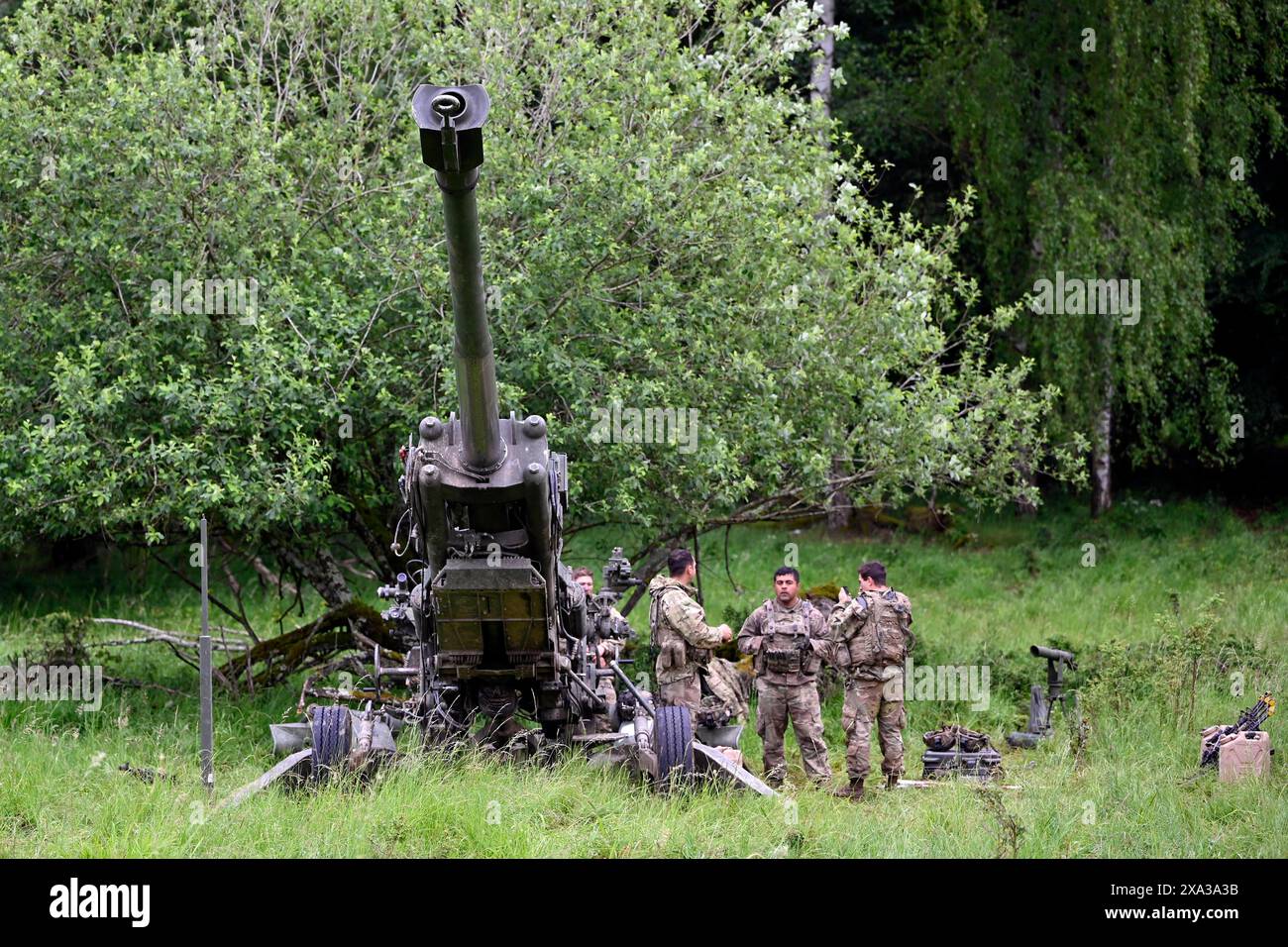 Panzer infantry training center hi-res stock photography and images - Alamy