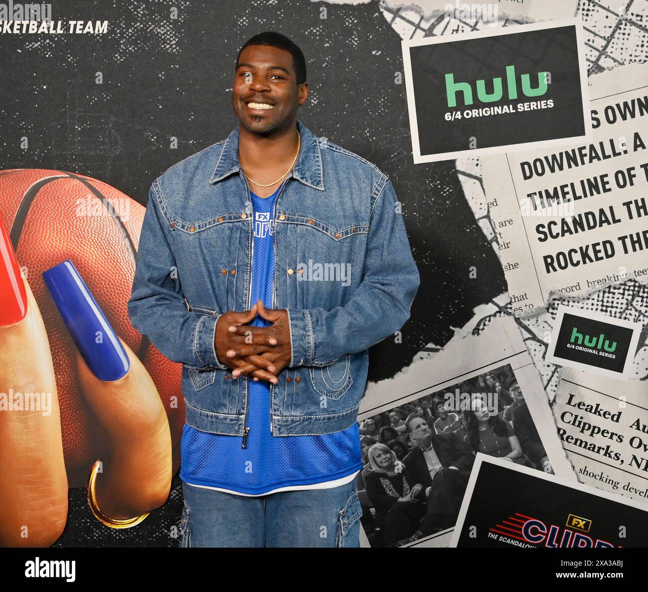 Los Angeles, United States. 03rd June, 2024. Cast member Sheldon Bailey ...