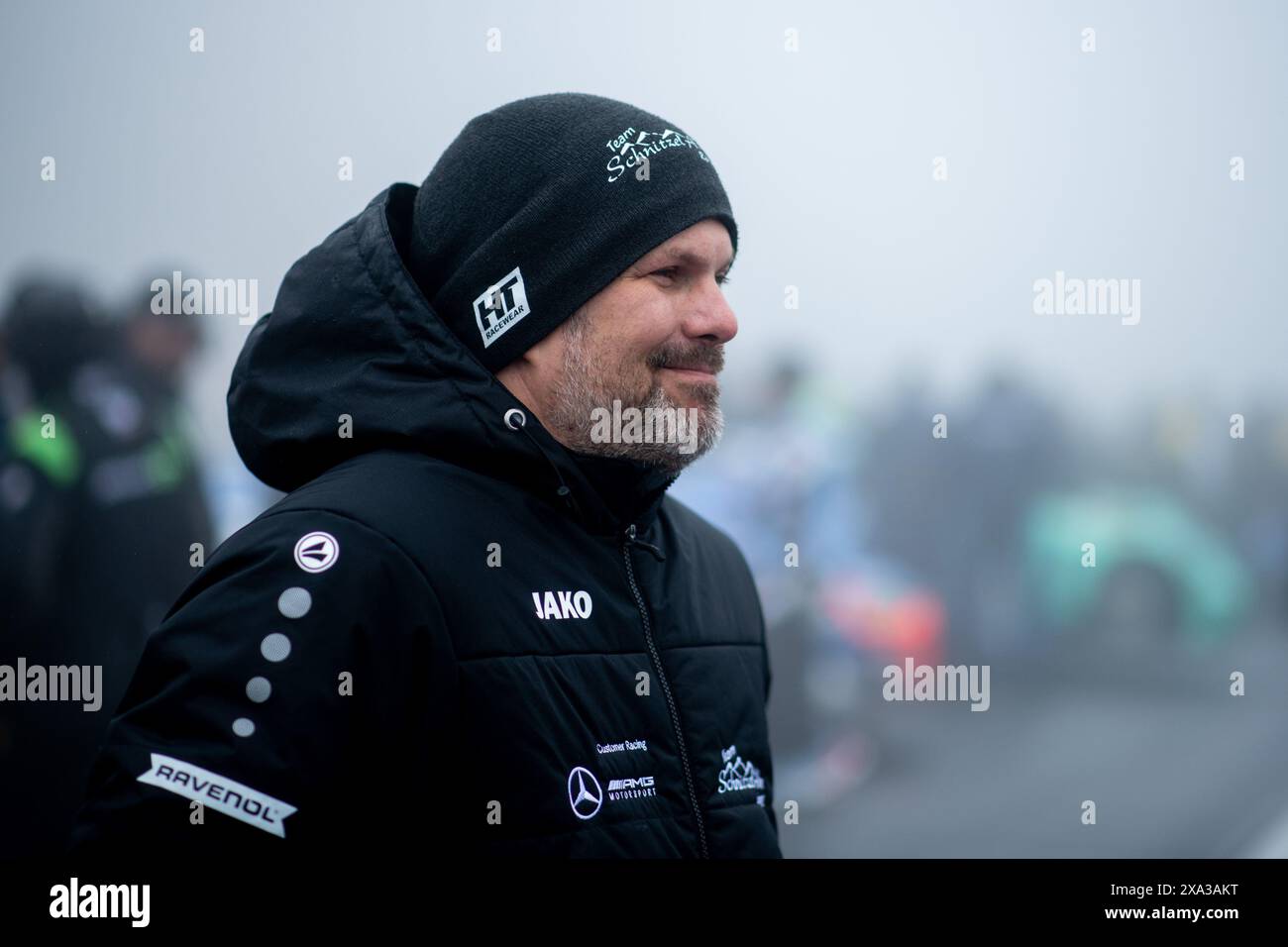 Kenneth Heyer (Schnitzelalm Racing, Mercedes AMG GT3, SP9, #11) in der ...