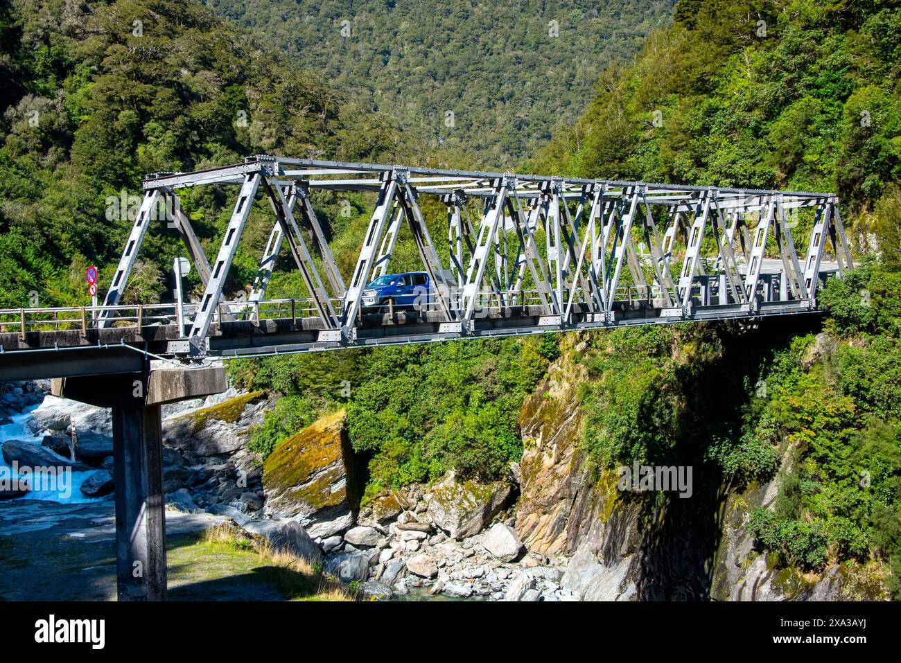 Gates of haast bridge hi-res stock photography and images - Alamy