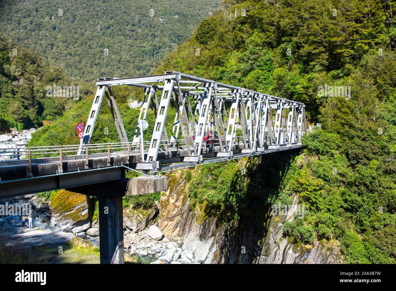 Gates of haast bridge hi-res stock photography and images - Alamy
