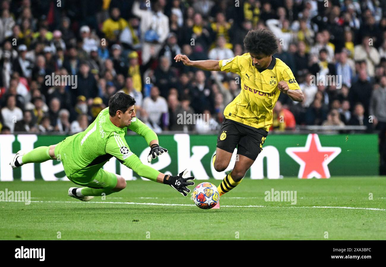 Fussball, Champions League Finale, Saison 2023/2024, Wembley Stadium ...