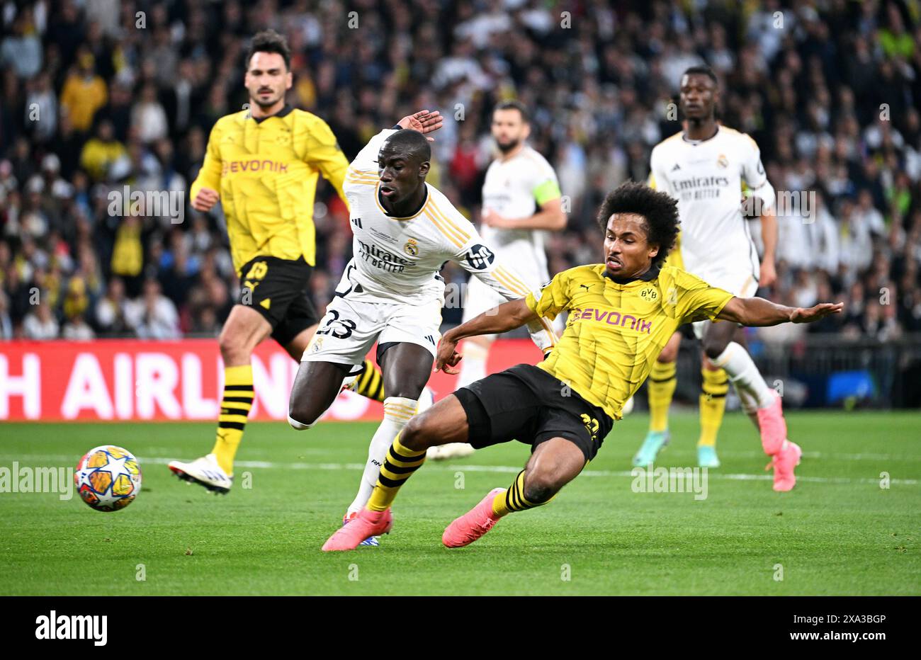 Fussball, Champions League Finale, Saison 2023/2024, Wembley Stadium ...