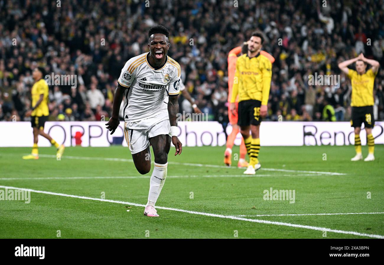 Fussball, Champions League Finale, Saison 2023/2024, Wembley Stadium ...