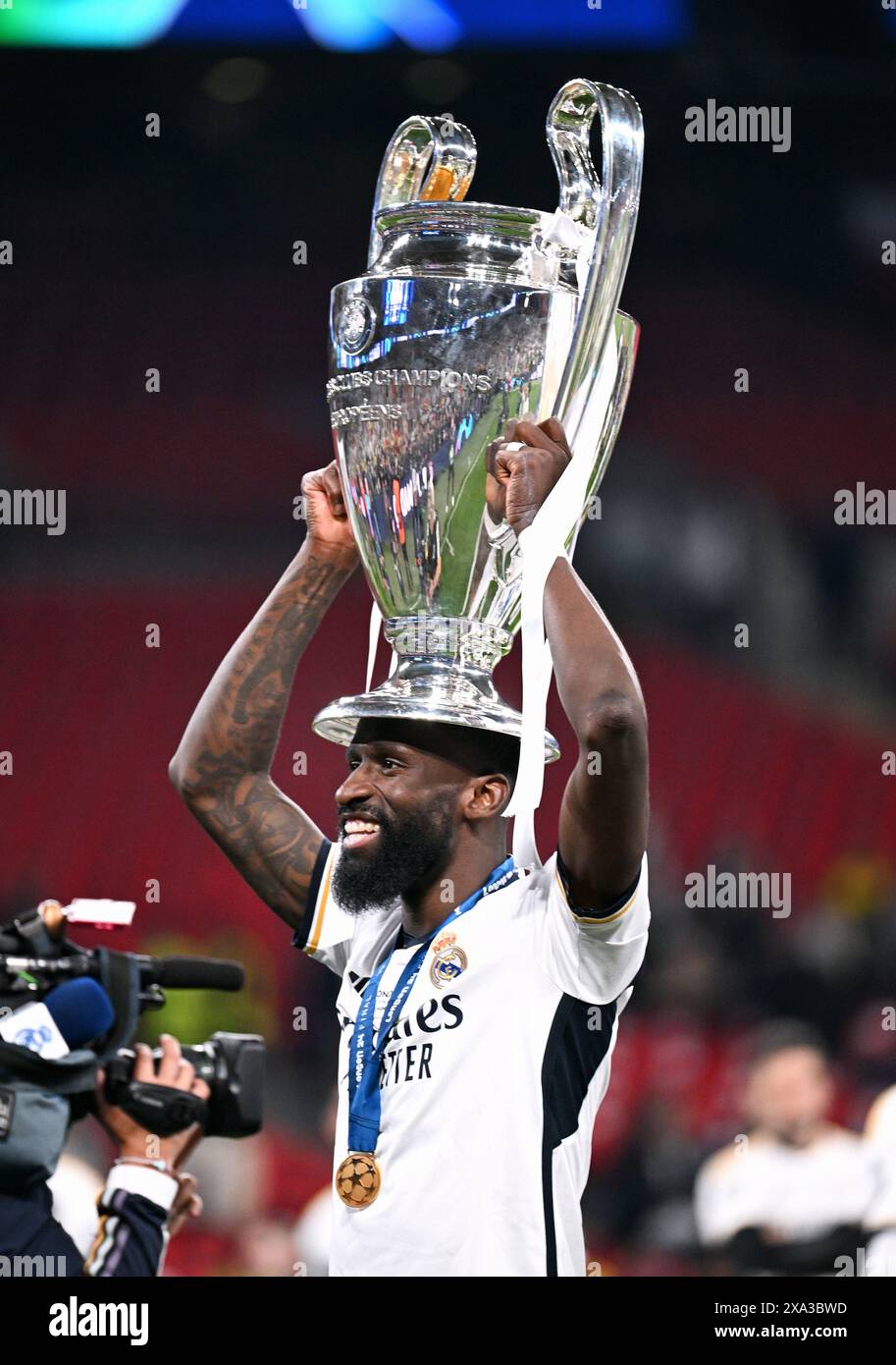 Fussball, Champions League Finale, Saison 2023/2024, Wembley Stadium ...