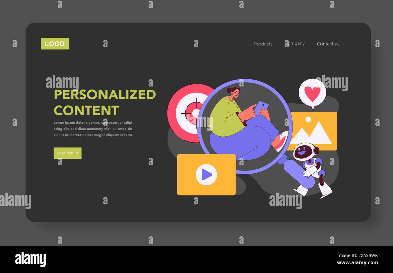 Immersive Marketing concept. Engaging interactive consumer experiences ...