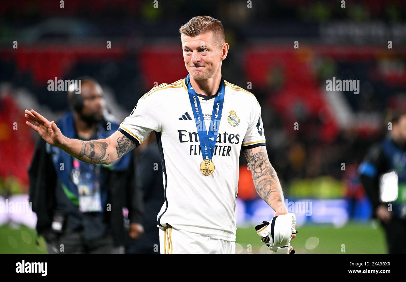 Football, Champions League Final, Season 2023/2024, Wembley Stadium ...