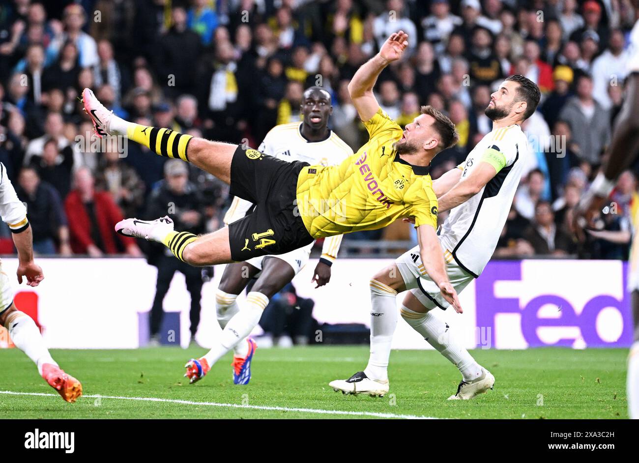 Fussball, Champions League Finale, Saison 2023/2024, Wembley Stadium ...