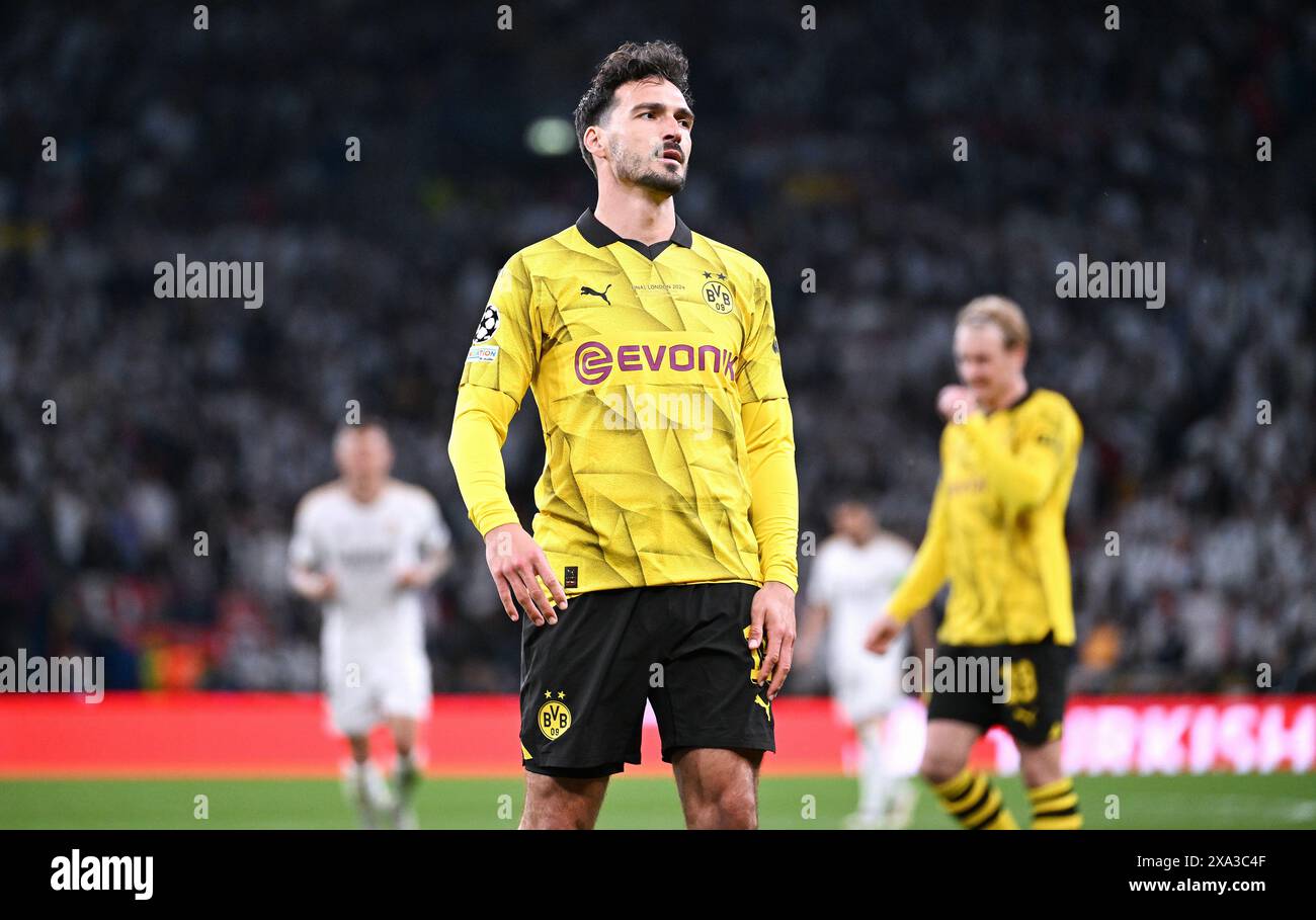 Fussball, Champions League Finale, Saison 2023/2024, Wembley Stadium ...