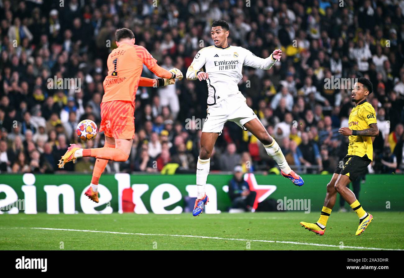 Fussball, Champions League Finale, Saison 2023/2024, Wembley Stadium ...