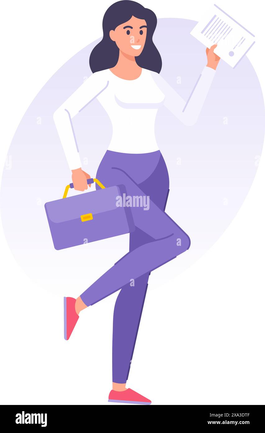 Employment contract cartoon hi-res stock photography and images - Alamy