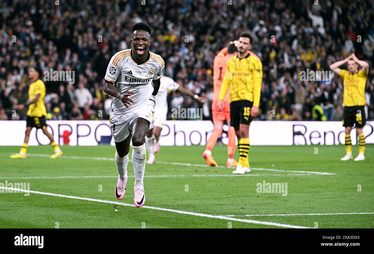 Fussball, Champions League Finale, Saison 2023/2024, Wembley Stadium ...