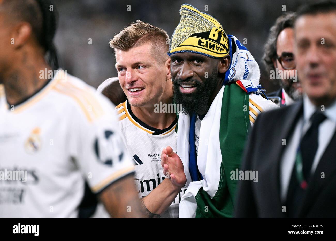 Fussball, Champions League Finale, Saison 2023/2024, Wembley Stadium ...