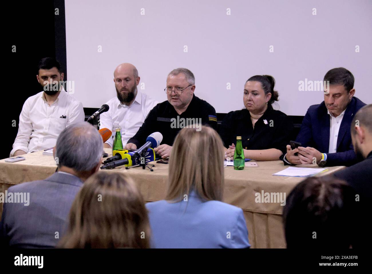 Non Exclusive: KYIV, UKRAINE - MAY 31, 2024 - Ukrainian-American portrait and documentary ...