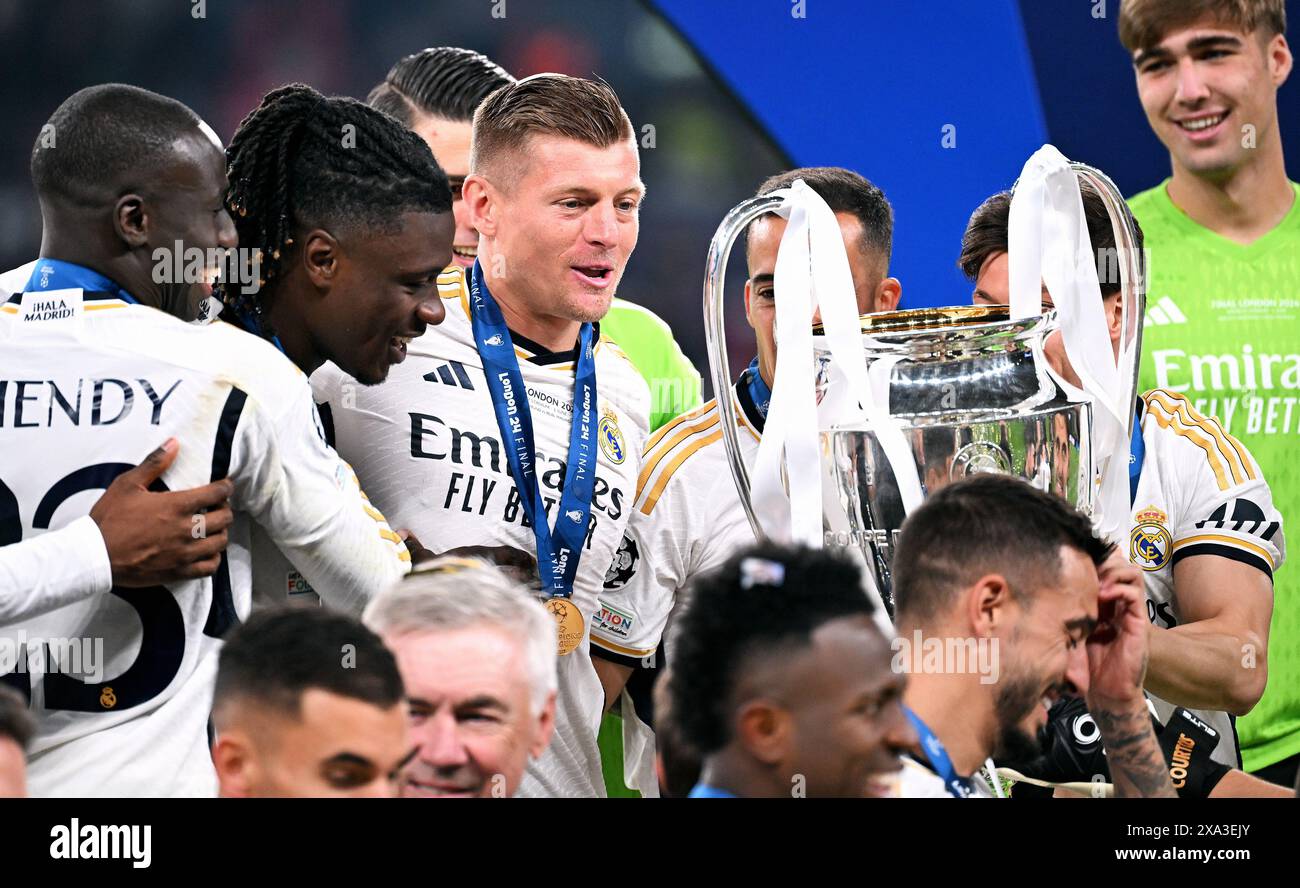 Football, Champions League Final, Season 2023/2024, Wembley Stadium ...