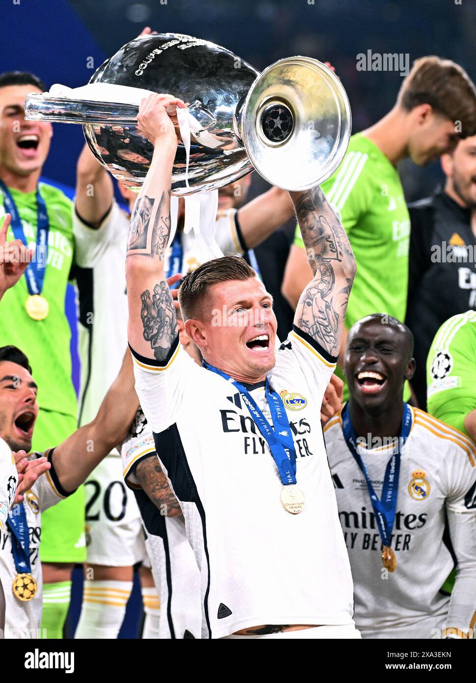 Football, Champions League Final, Season 2023/2024, Wembley Stadium ...