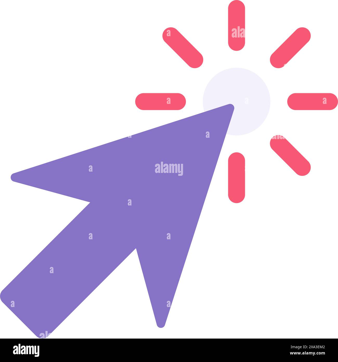 Cursor purple mouse arrow hi-res stock photography and images - Alamy