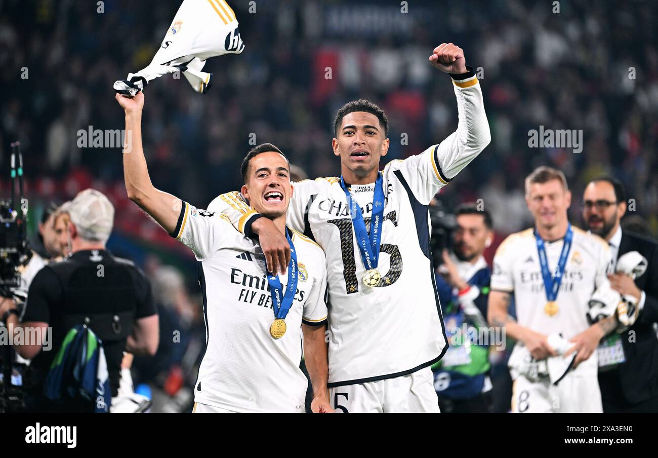 Fussball, Champions League Finale, Saison 2023/2024, Wembley Stadium ...