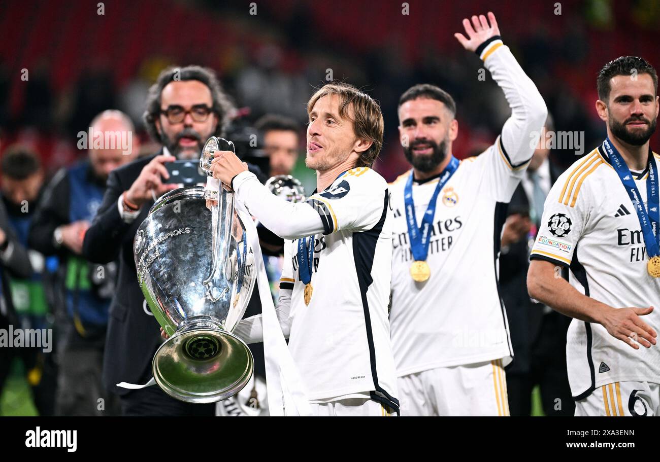 Fussball, Champions League Finale, Saison 2023/2024, Wembley Stadium ...