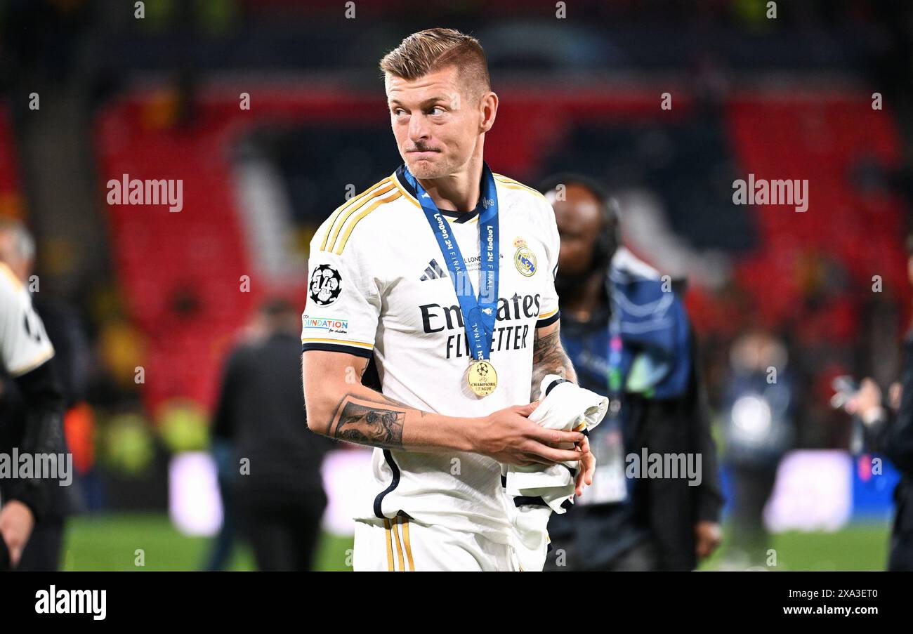 Football, Champions League Final, Season 2023/2024, Wembley Stadium ...