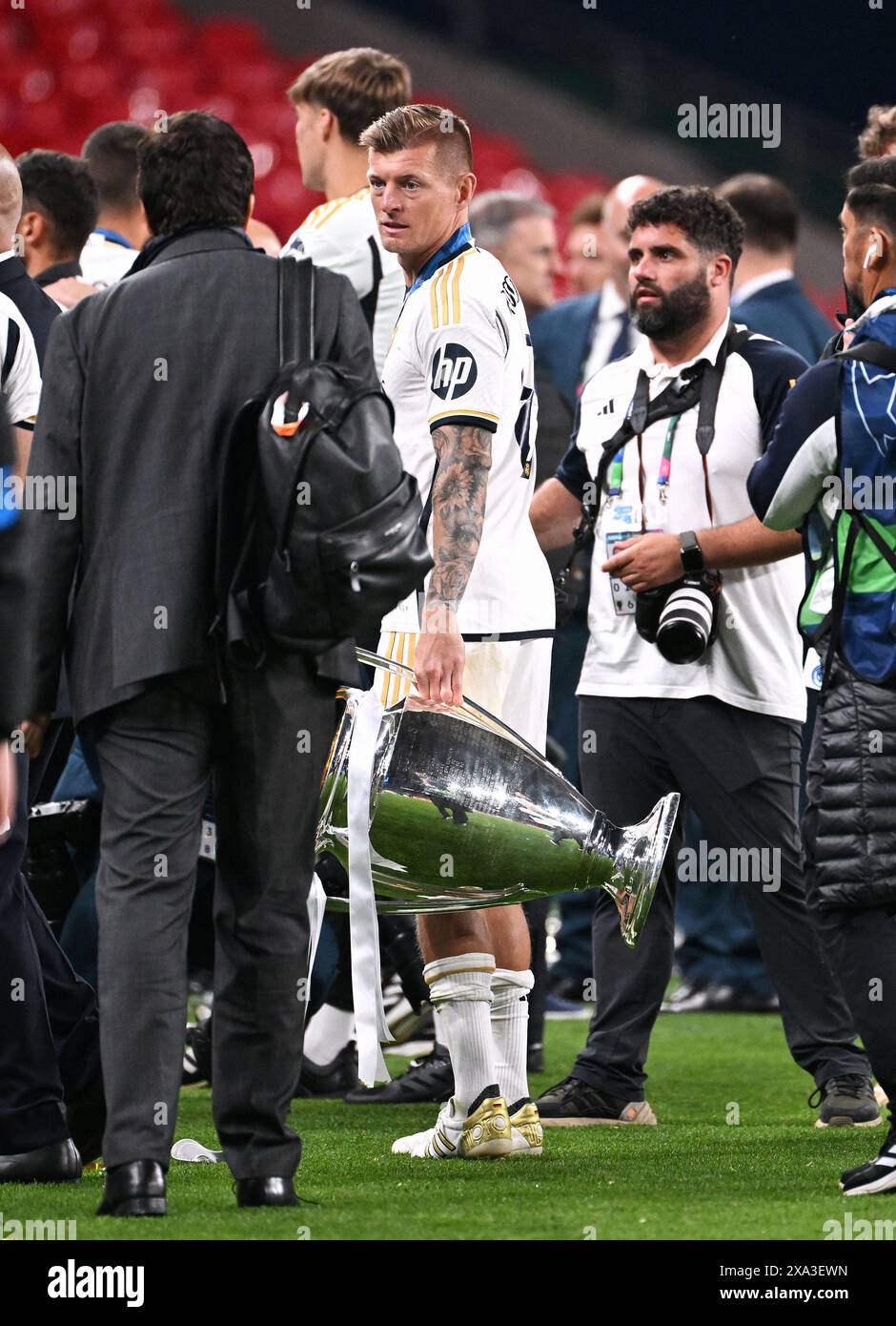 Football, Champions League Final, Season 2023/2024, Wembley Stadium ...